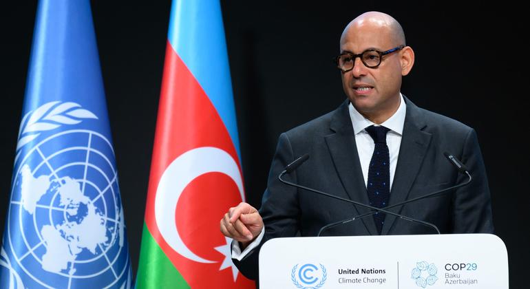 « Arrêtons le théâtre ! » : l'ONU demande aux négociateurs de la COP29 de se concentrer sur les ...